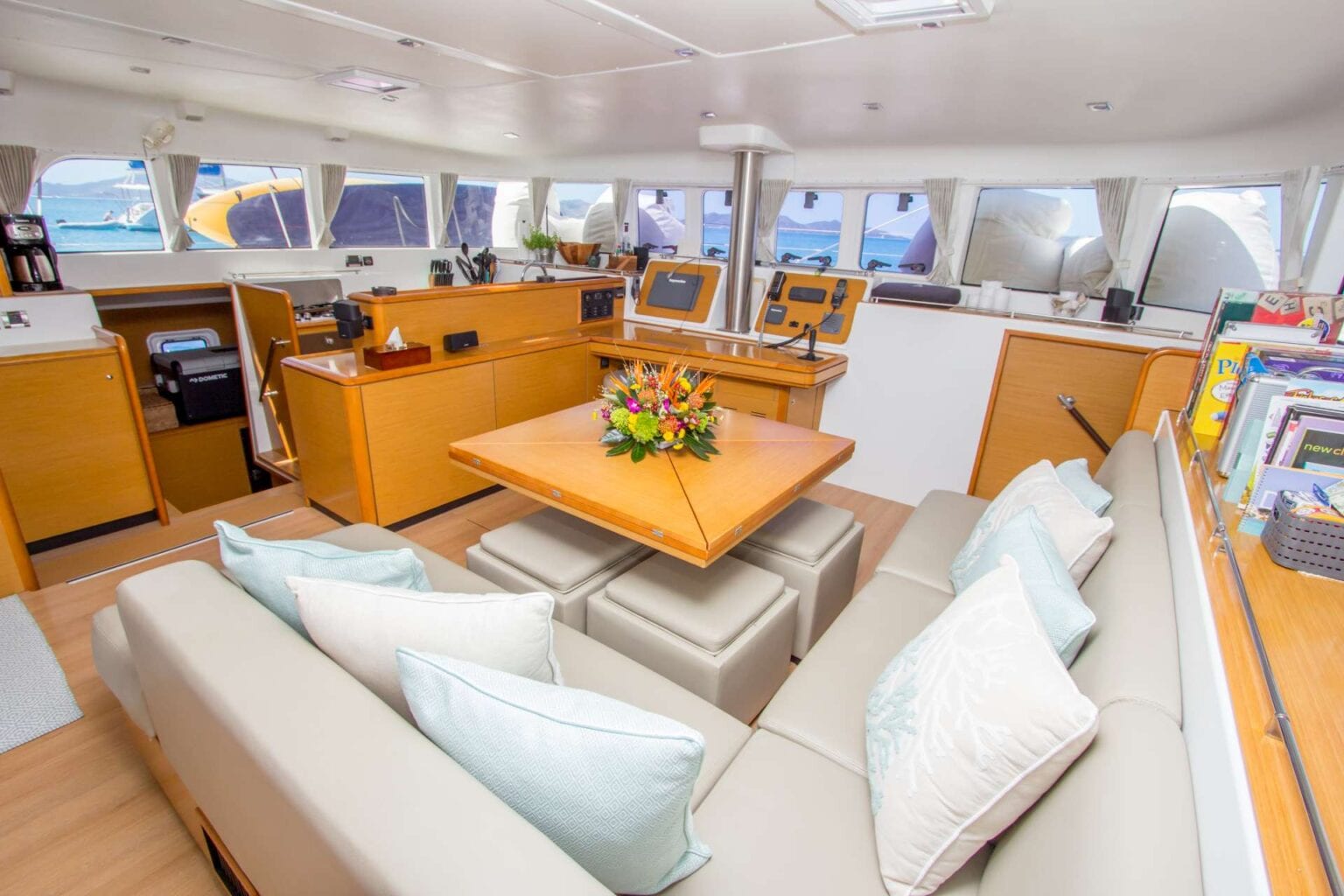 What’s It Really Like Inside of a Catamaran? • Sheer Yachting